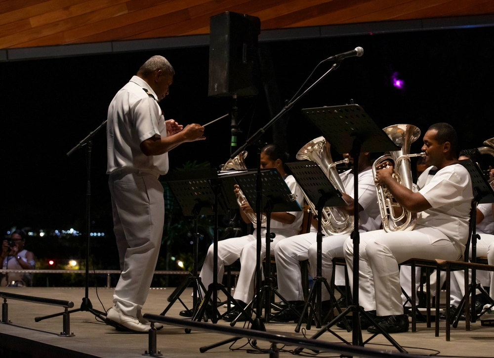 DVIDS - Images - U.S. 7th Fleet Band and Republic of Fiji Navy Band ...