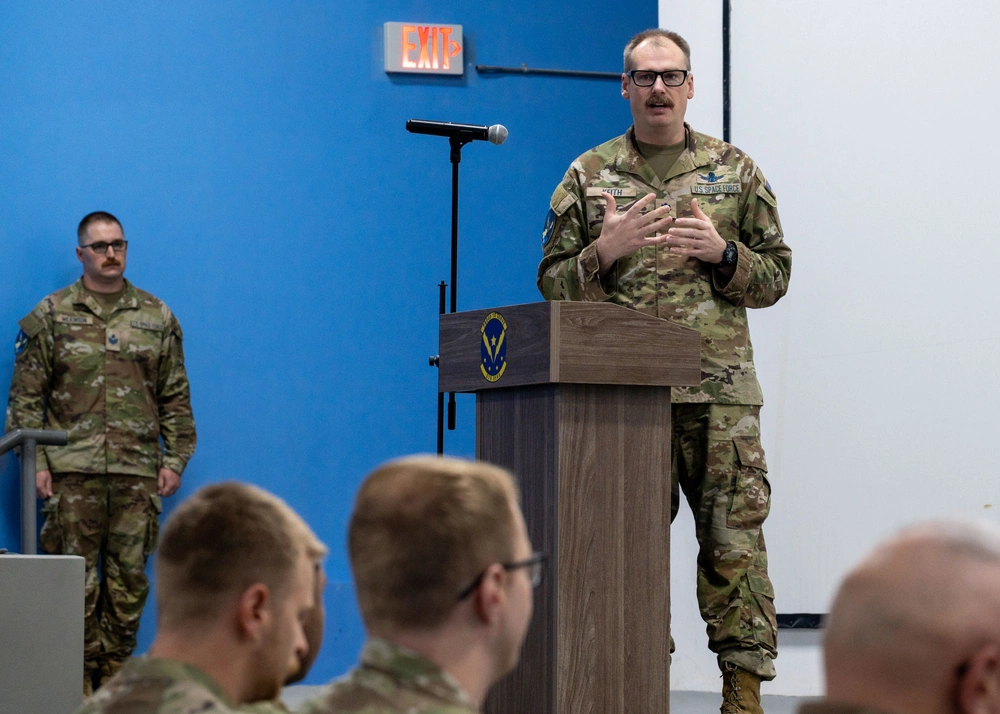 DVIDS - Images - Lt. Col. Keith takes command of Space Force Central ...