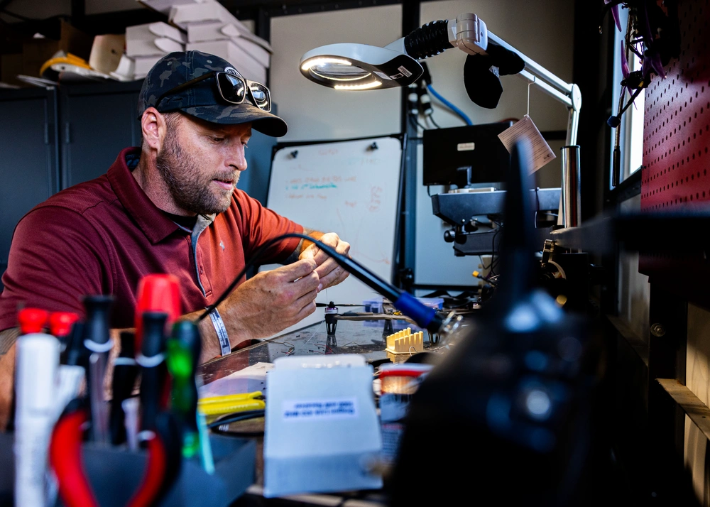 DVIDS - Images - Matthew Theilacker, UAS pilot & engineer at JCU [Image ...