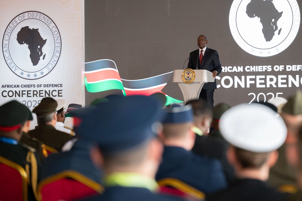 DVIDS - Images - Kenyan President gives remarks during the African ...