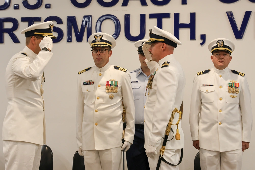 DVIDS - Images - Coast Guard Cutter Vigorous holds change-of-command ...
