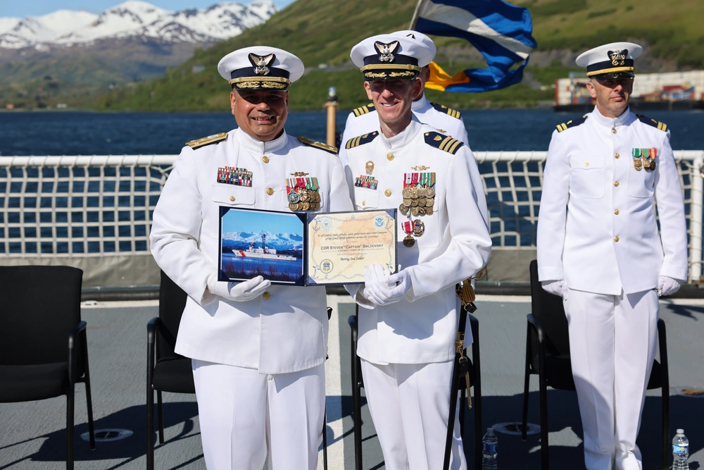 DVIDS - Images - Coast Guard Cutter Alex Haley holds change of command ...