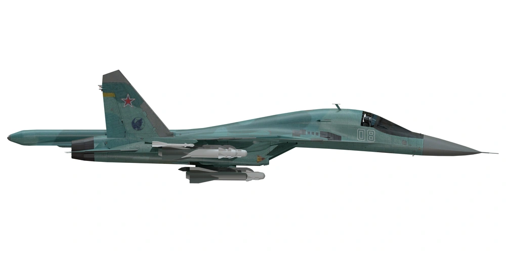 DVIDS - Images - Sukhoi Su-34 Right Orthographic View [Image 2 of 6]
