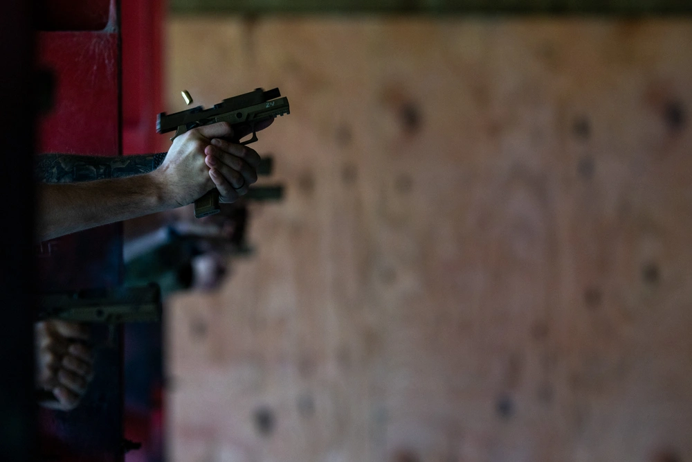 DVIDS - Images - 820 BDG Hosts Marksman Competition for Police Week ...