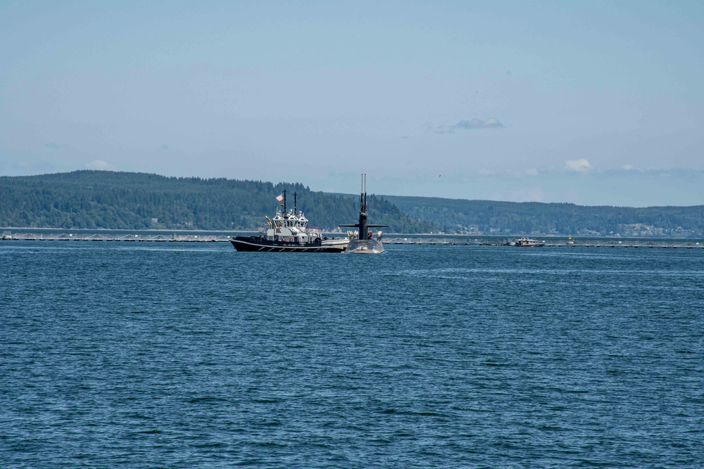DVIDS - Images - USS Maine (SSBN 741) Moors at Naval Base Kitsap–Bangor ...