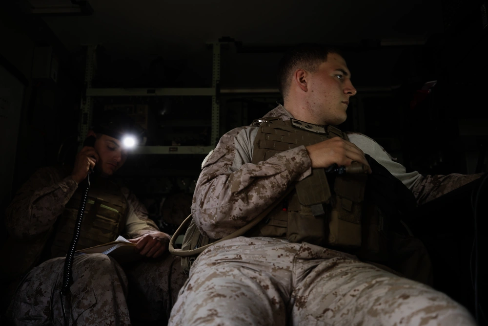 DVIDS - Images - 2/14 Marines Operate a Fire Direction Center in ...