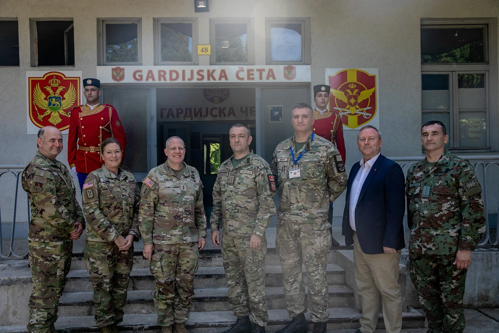 DVIDS - Images - Distinguished military guests visit Montenegro ...