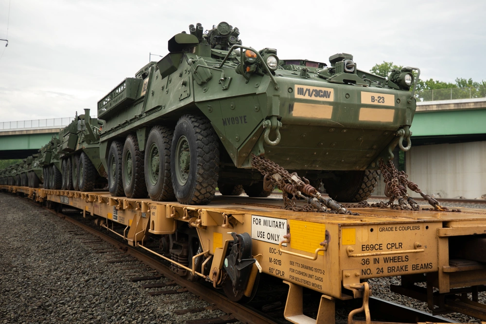 DVIDS - Images - U.S. Army wheeled vehicles arrive in Washington D.C ...