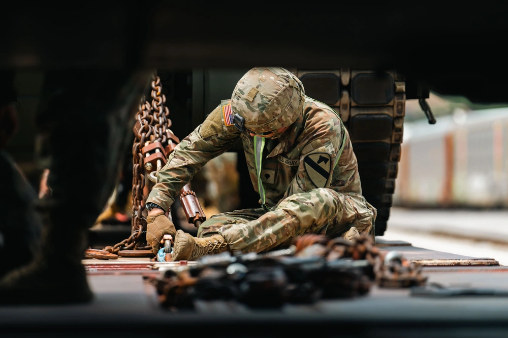 DVIDS - Images - U.S. Army tracked vehicles arrive in Washington D.C ...