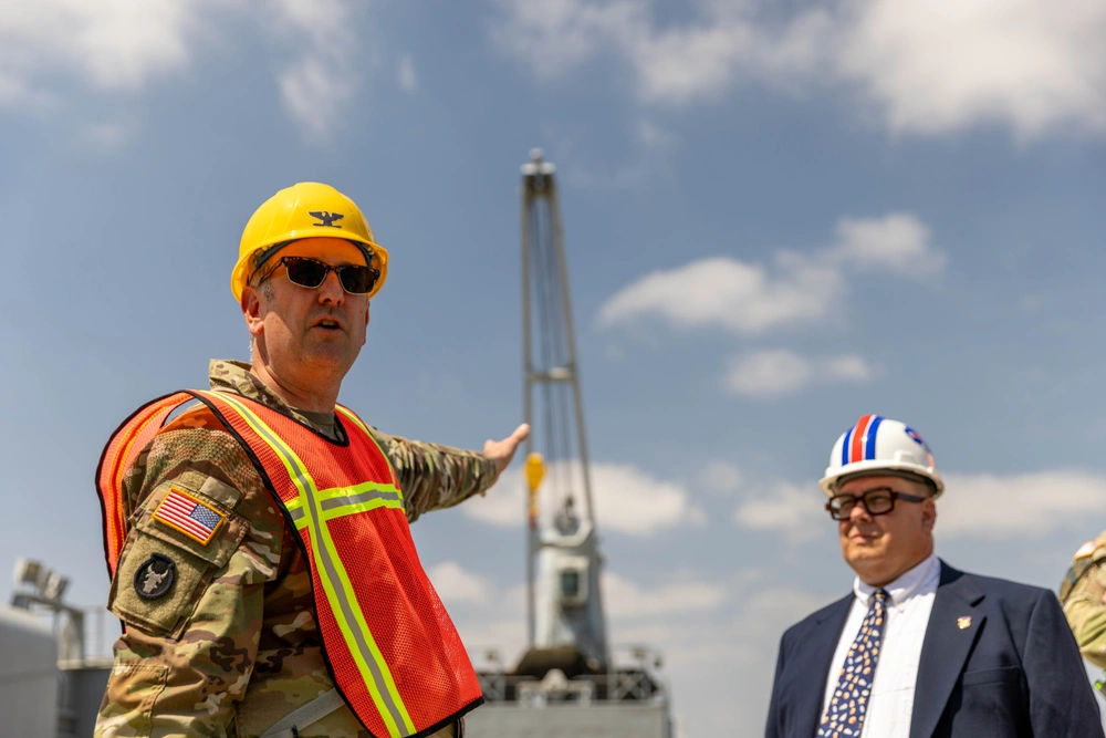 DVIDS - Images - Staff Delegation Visit to Port Operations [Image 10 of 10]