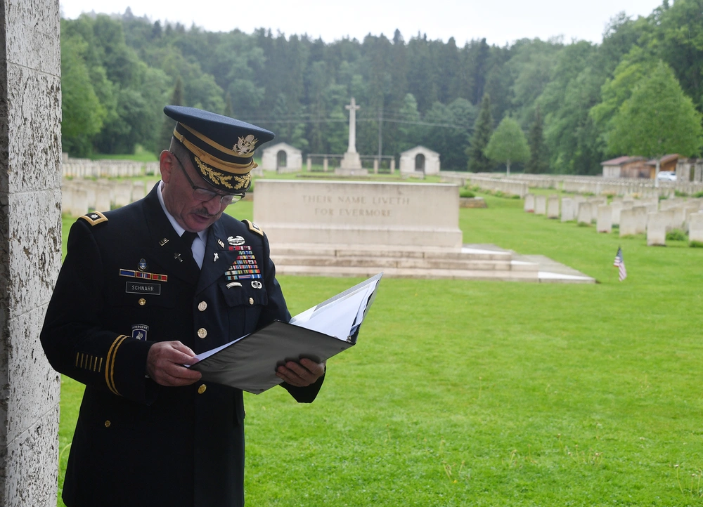 DVIDS - Images - Memorial Day at Durnbach War Cemetery [Image 6 of 7]