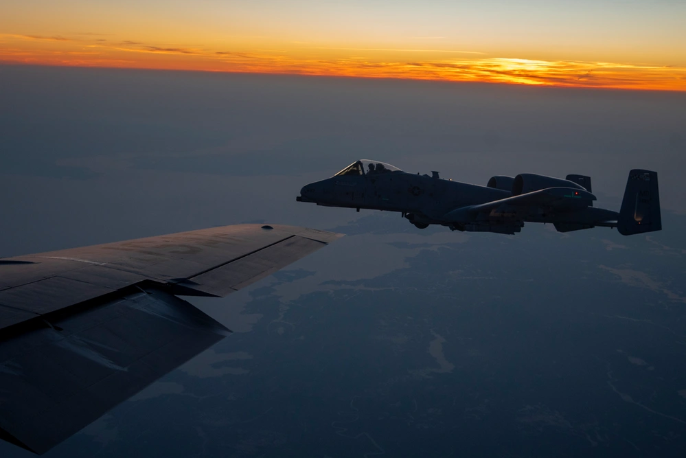 DVIDS - Images - 121st refuels "Warthog" over the skies of Virginia ...