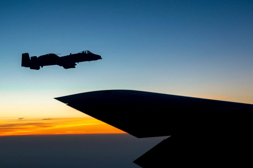 DVIDS - Images - 121st refuels "Warthog" over the skies of Virginia ...