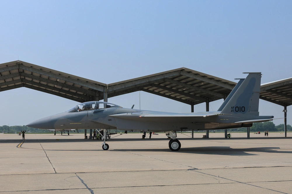 DVIDS - Images - F-15EX visits Selfridge [Image 1 of 4]