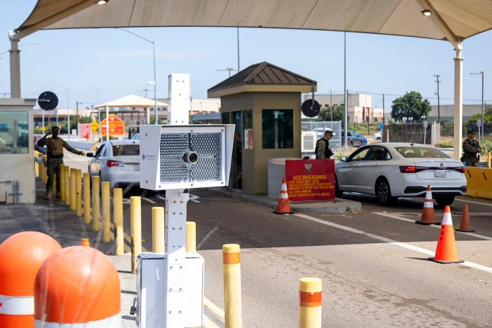 DVIDS - Images - MCAS Miramar PMO conducts credential checks using an ...