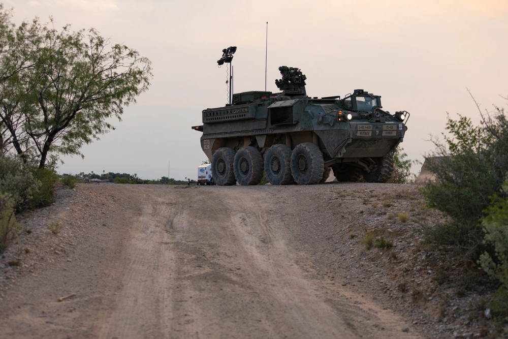 DVIDS - Images - 1-41 Infantry Regiment use Stryker armored vehicles to ...