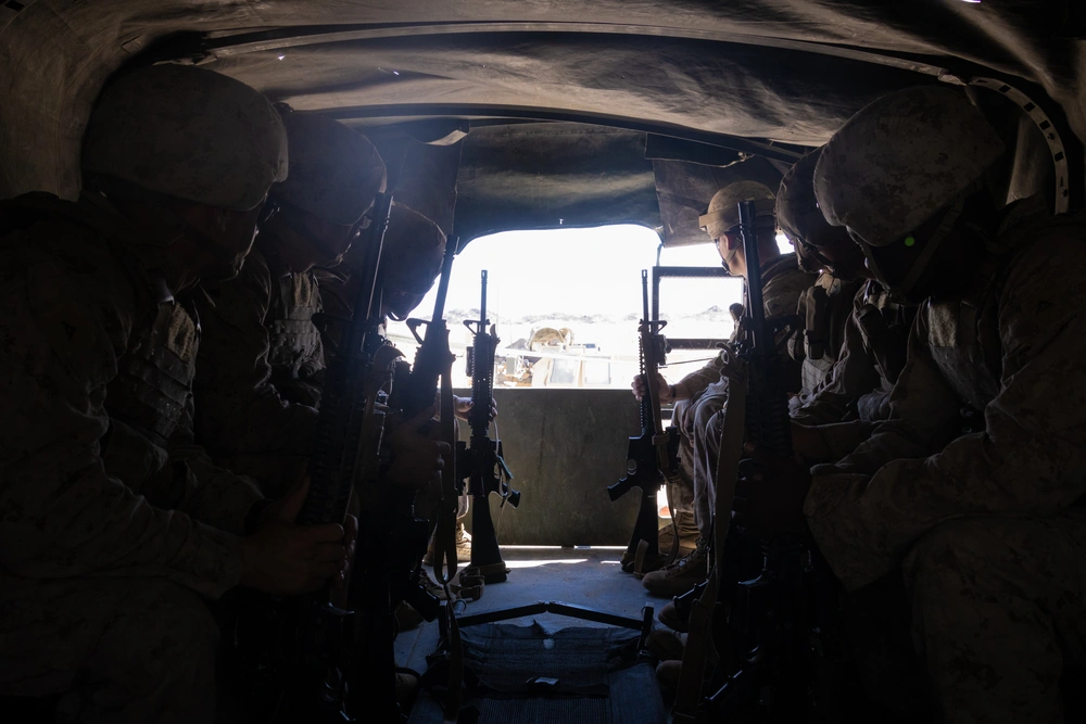 DVIDS - Images - 4th Law Enforcement Battalion Executes a Motorized ...