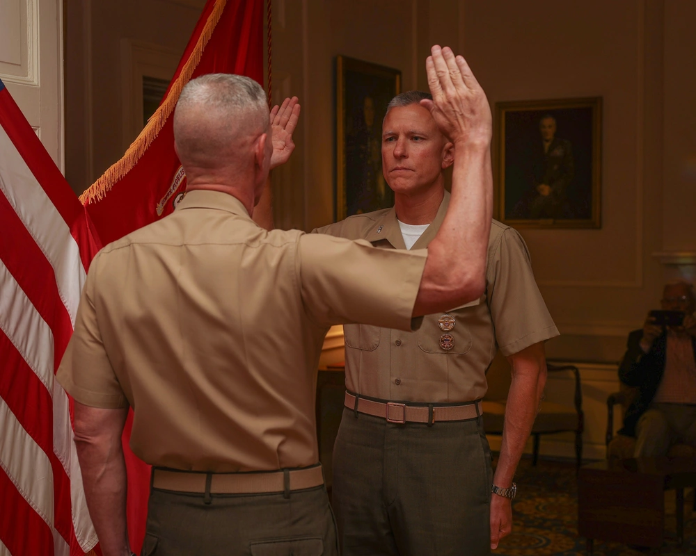 DVIDS - Images - Commandant Frocks Col. Timothy S. Brady Jr. to ...