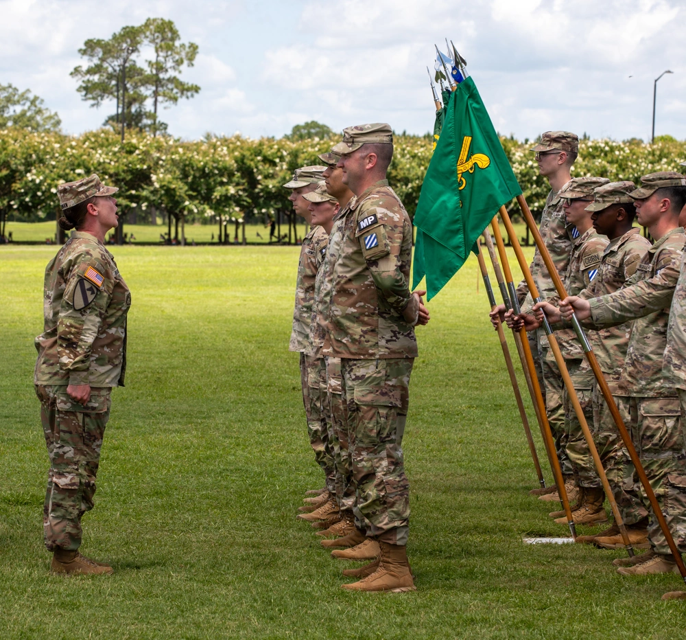 DVIDS - Images - 385th Military Police Battalion Patching Ceremony ...