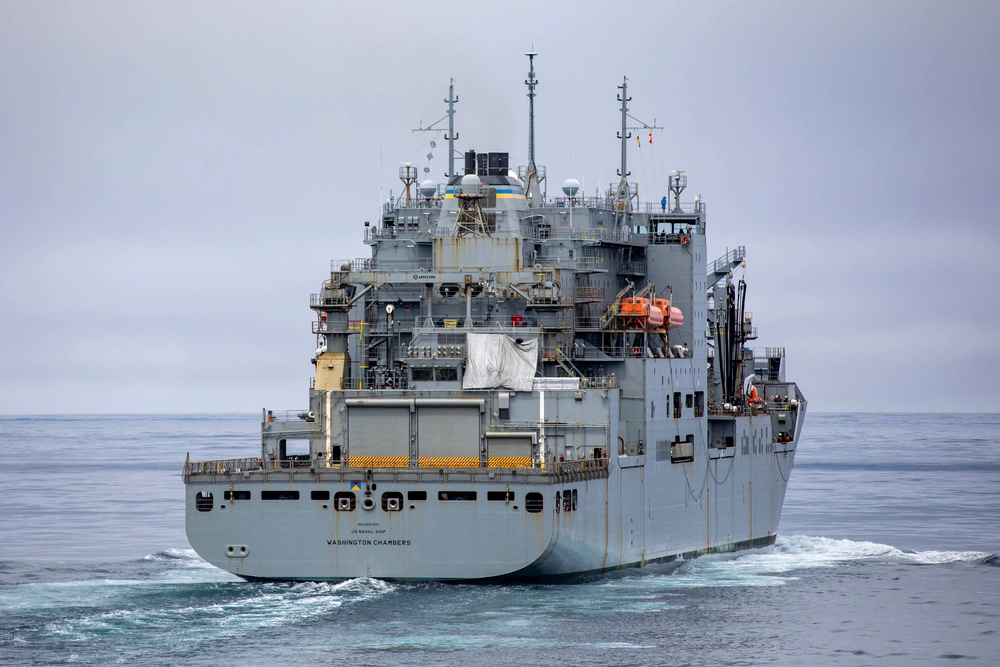 DVIDS - Images - USS Preble Conducts Underway Replenishment with USNS ...