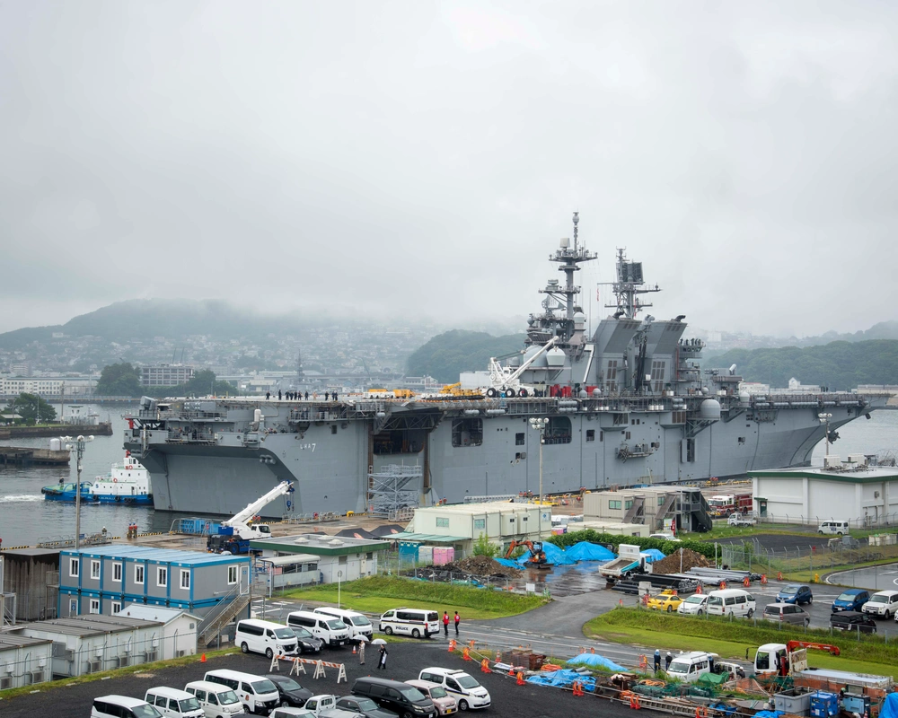 DVIDS - Images - USS Tripoli (LHA 7) Arrives in Sasebo, Japan [Image 1 ...