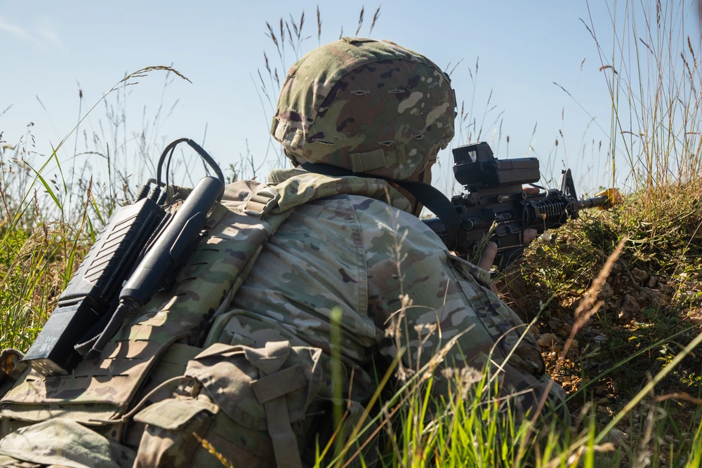 DVIDS - Images - U.S. Soldiers test C-UAS technology in simulated ...