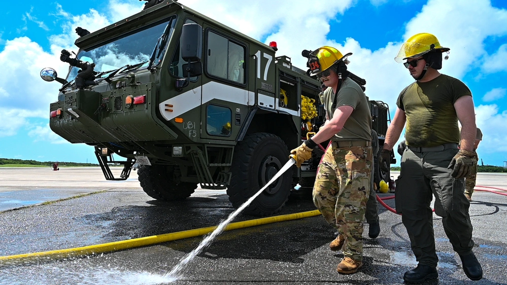 DVIDS - Images - 134th ARW Firefighters join Marines in firefight ...