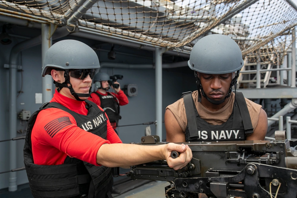 DVIDS - Images - USS Tripoli Conducts General Quarters Drill [Image 8 of 10]