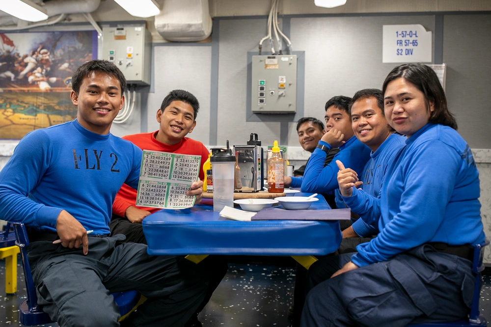DVIDS - Images - USS Tripoli MWR and the SCPOA Host Bingo and Ice Cream ...