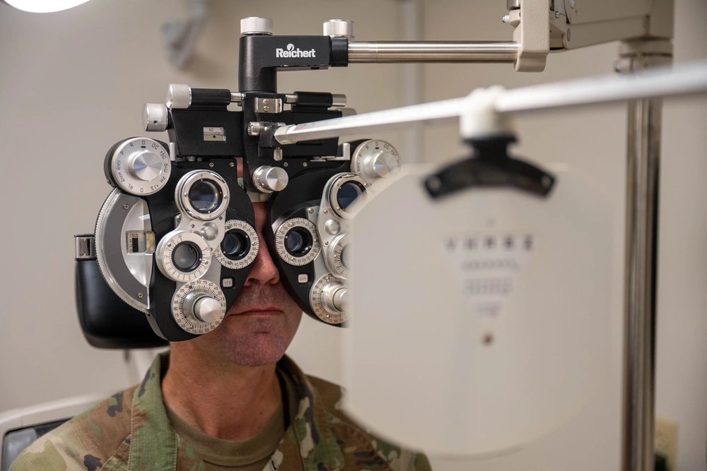 DVIDS - Images - 15 OMRS optometry provides checkup [Image 2 of 4]