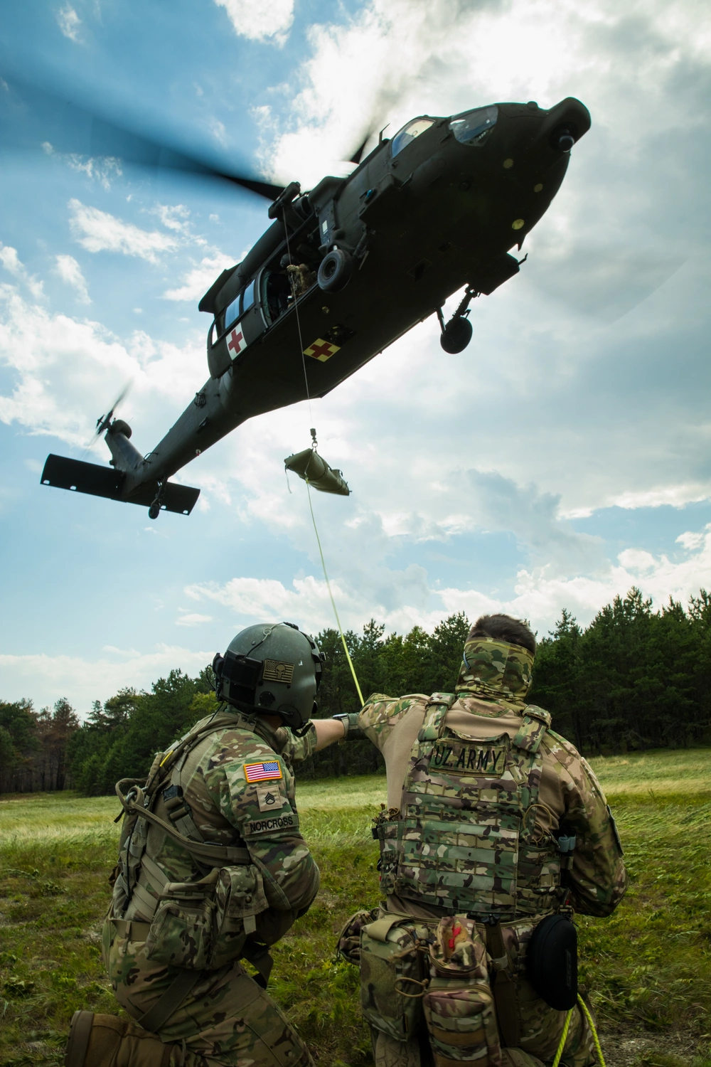 DVIDS - Images - Hoist Operations at RC25 [Image 3 of 8]