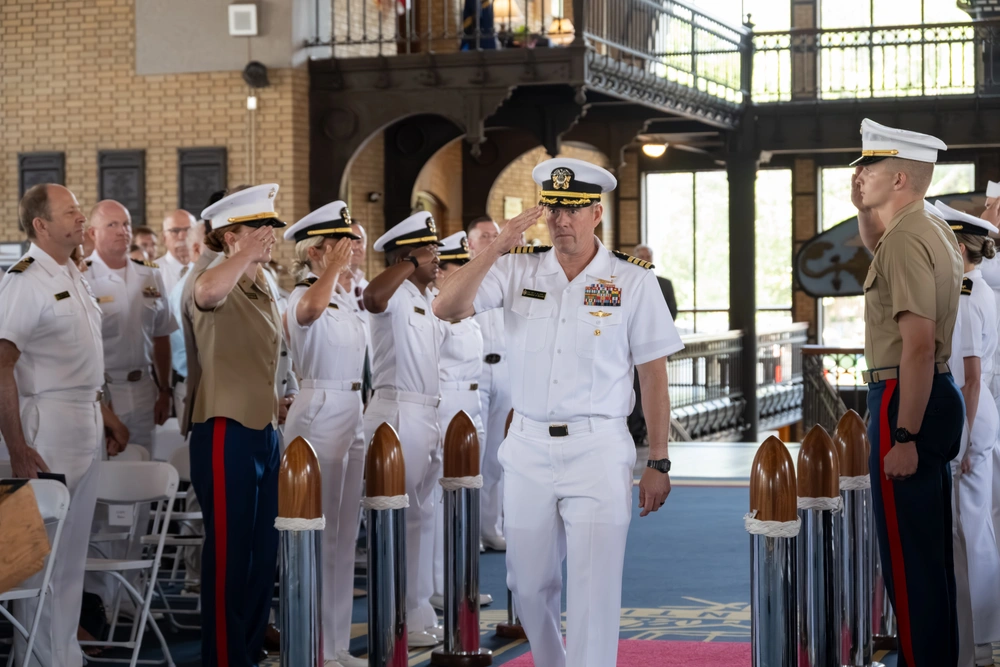 DVIDS - Images - U.S. Naval Academy Change of Leadership - Commandant ...
