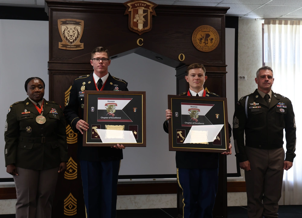 DVIDS - Images - Vicenza military community hosts sergeant morales club induction ceremony ...