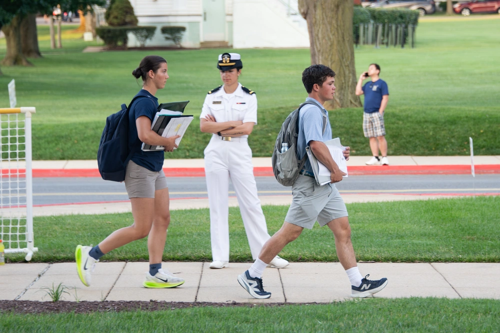 DVIDS - Images - U.S. Naval Academy Class of 2029 Induction Day [Image ...