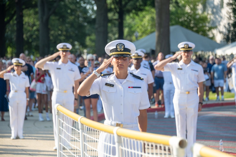 DVIDS - Images - U.S. Naval Academy Class of 2029 Induction Day [Image ...