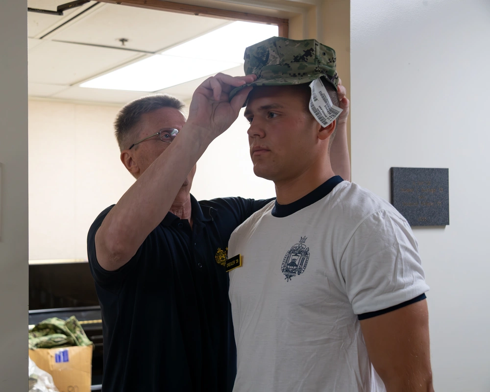 DVIDS - Images - U.S. Naval Academy Class of 2029 Induction Day [Image ...