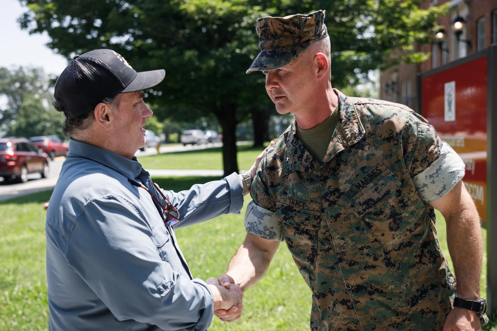 DVIDS - Images - SECNAV Visits MCBQ [Image 9 of 10]