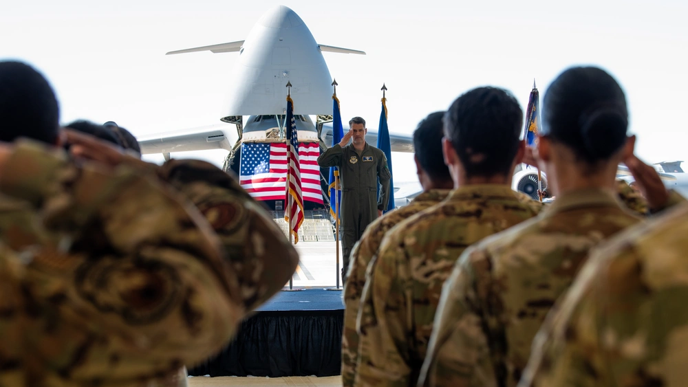 DVIDS - Images - 60th OG change of command ceremony [Image 10 of 11]