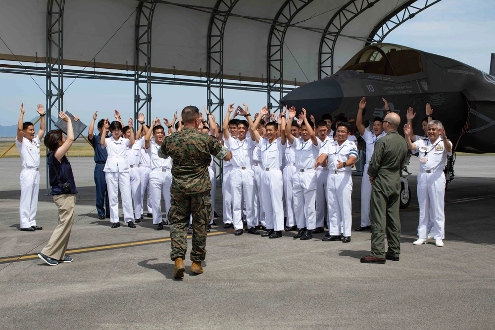 DVIDS - Images - JMSDF Cadet Base Tour at MCAS Iwakuni [Image 5 of 8]