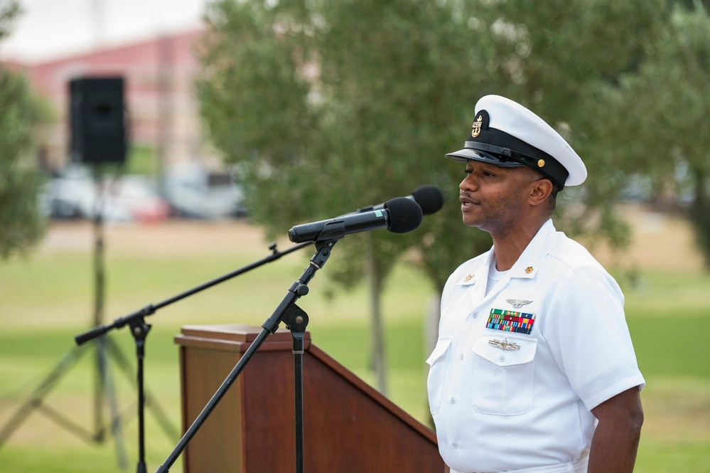 DVIDS - Images - 2025 NAVSTA Rota Flag Raising Ceremony [Image 9 of 10]