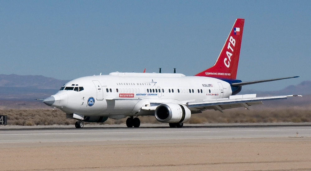 DVIDS - Images - Modified Boeing 737-300 Arrives at Edwards AFB for F ...