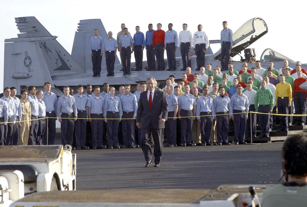 DVIDS - Images - Bush Declares 'Mission Accomplished' Aboard USS ...