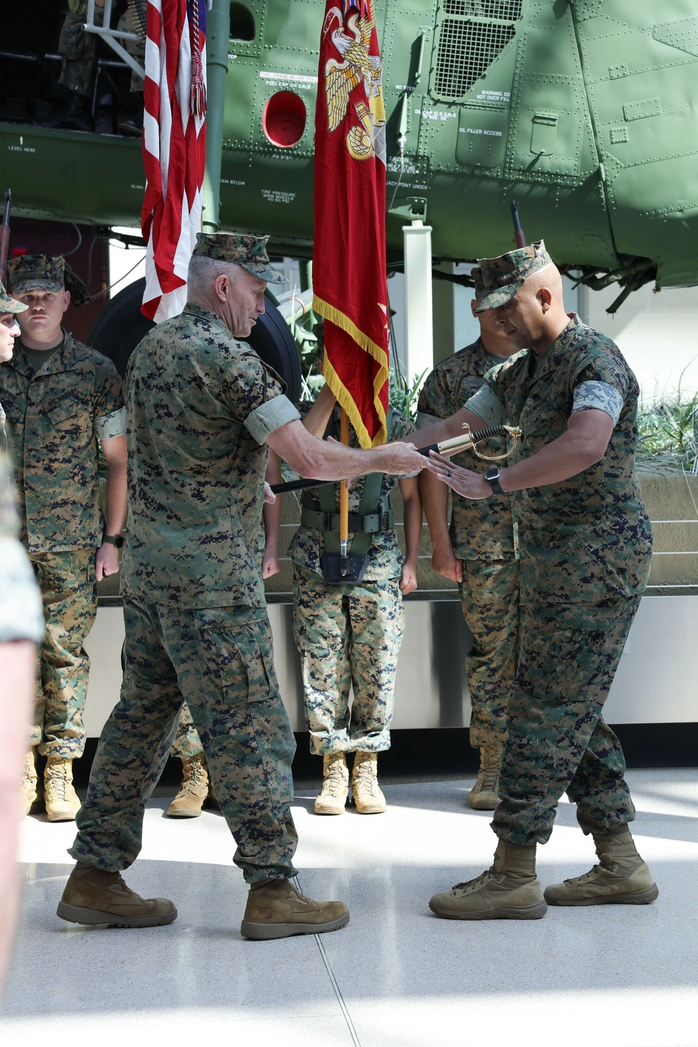 DVIDS - Images - Sgt. Maj. Goodyear Relinquishes Post to Sgt. Maj ...