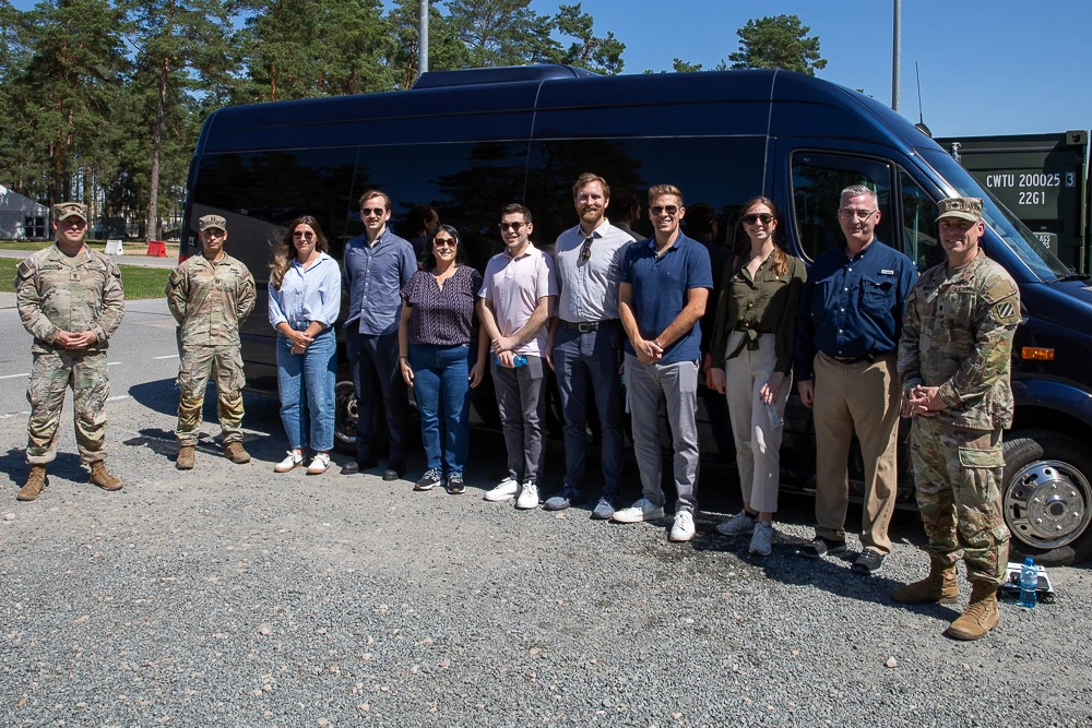 DVIDS - Images - Congressional Staff Delegation visits Camp Ādaži [Image 4 of 4]