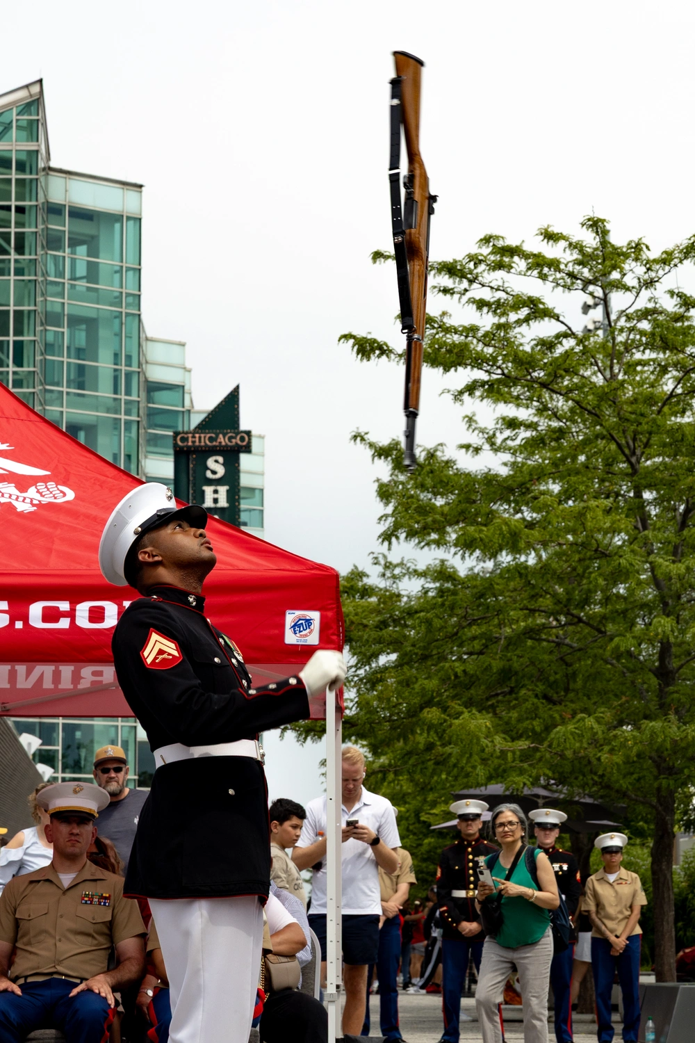 DVIDS - Images - Marine Week Chicago 2025: Closing Ceremony [Image 5 of 6]