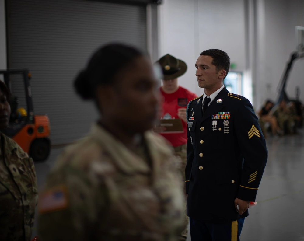 DVIDS - Images - Sgt. Michael Fouts under pressure during Drill and ...