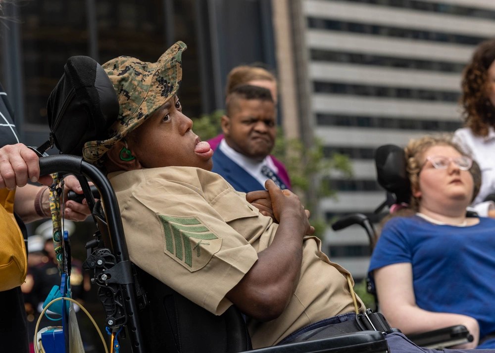 DVIDS - Images - Make-A-Wish Ceremony at Chicago Marine Week 2025 ...