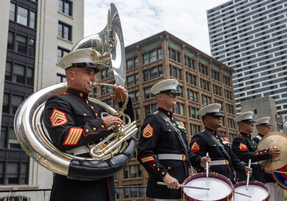 DVIDS - Images - Make-A-Wish Ceremony at Chicago Marine Week 2025 ...