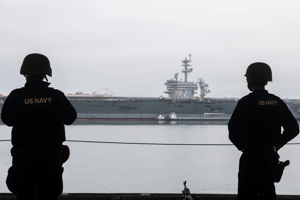 DVIDS - Images - USS Theodore Roosevelt Departs San Diego [Image 1 of 13]
