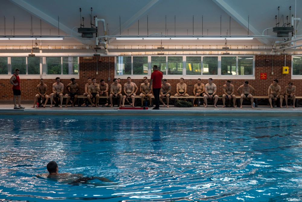 DVIDS - Images - Marine Corps Instructor of Water Survival Course ...